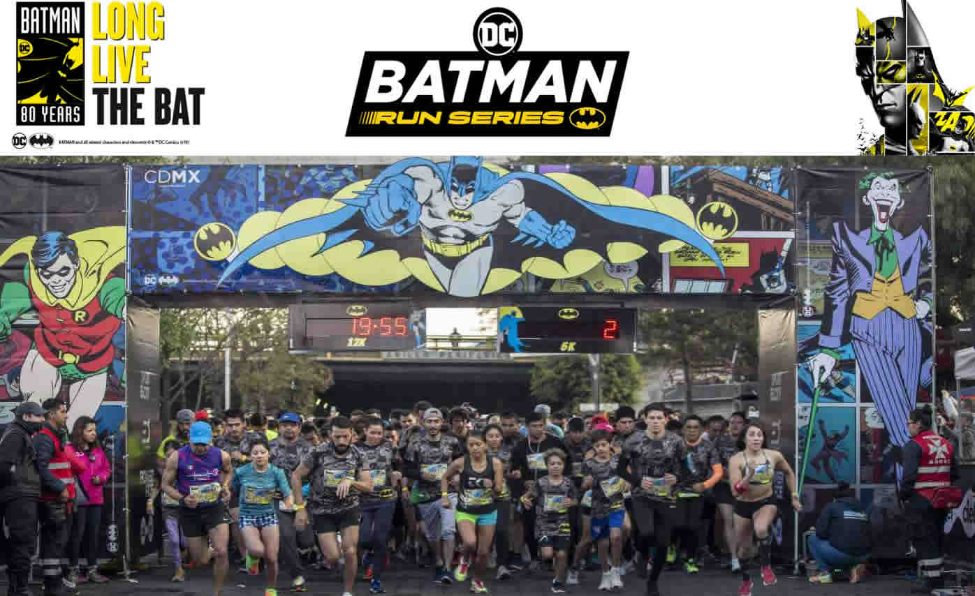 Batman Run Series, carrera nocturna en Ciudad Universitaria.